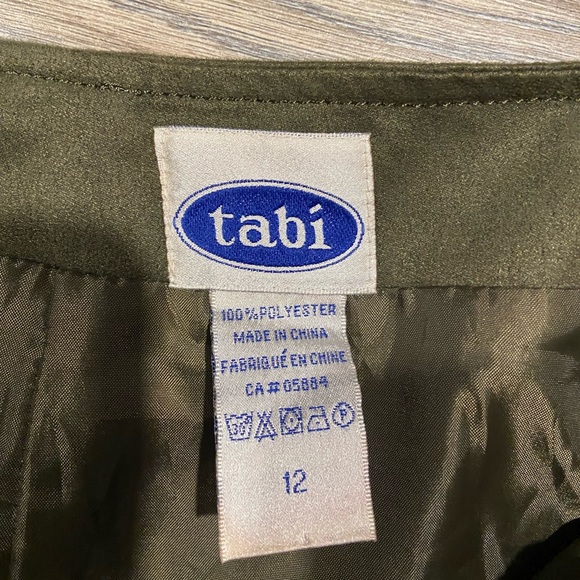 Tabi | Skirts | Faux Suede Vintage Forest Green Maxi Aline Skirt | Poshmark